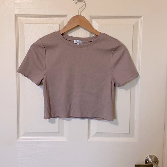 Tobi | Tops | Tobi Neutral Crop Top | Poshmark